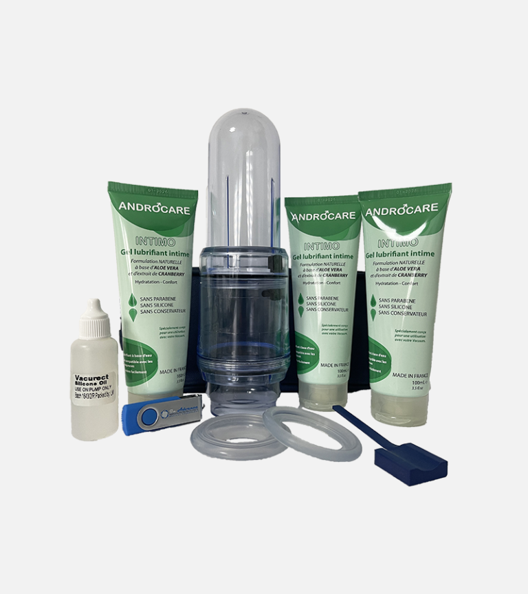 Pompe pénienne VACURECT version LUXE RX - Solution Urologie